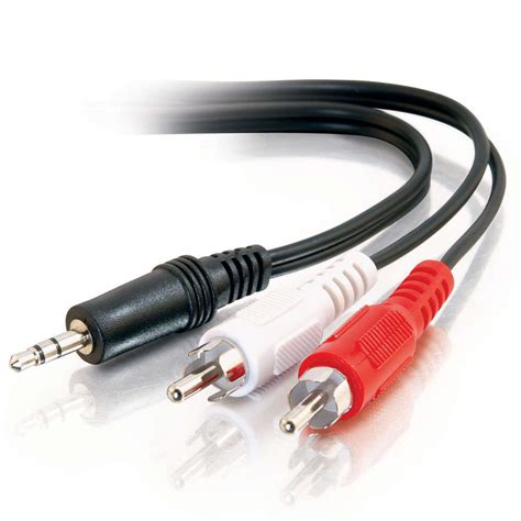 C2g Value Series 35mm Stereo Male To 2 Rca Stereo Male 39942