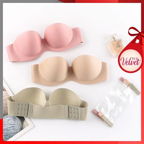 Jual Rv® Bra Push Up Style Seksi Tanpa Tali Bralette Invisible Bh