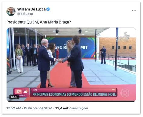 Ana Maria Braga Se Confunde E Chama Joe Biden De Bin Laden
