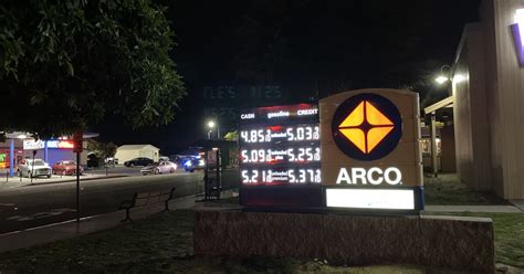 Gas Prices Fall Below 5 Per Gallon On Much Of The Central Coast