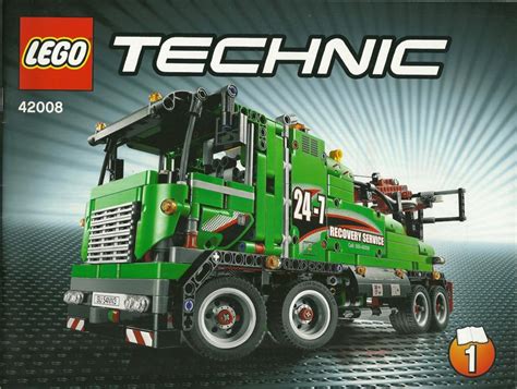 Lego Technic Bauanleitung Service Truck Abschlepptruck Klickbricks