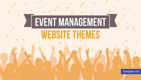 event management website templates free