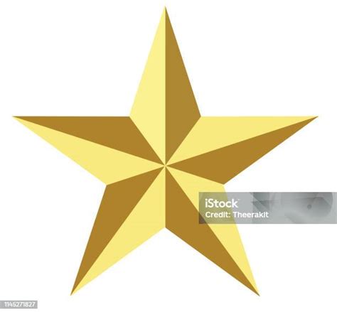 白色背景上的金色星形圖示平面樣式 黃金之星圖示為您的網站設計 徽標 應用程式 Ui金星優雅的象徵金色的聖誕明星標誌向量圖形及更多一個物體圖片