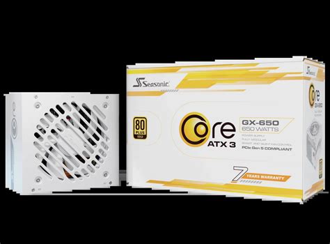 Core Gx White Atx 31 Seasonic