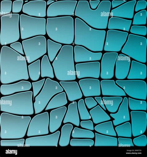 Abstract Stone Texture Small Pebbles In Multicolored Colors In Cartoon