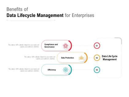 Data Management Lifecycle SlideTeam