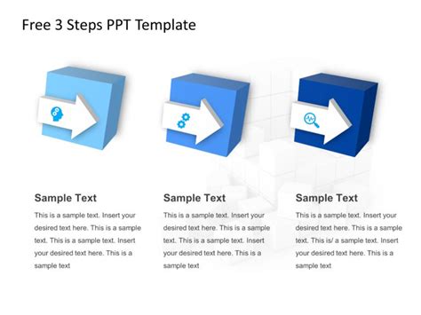 Three Steps Templates For PowerPoint Google Slides
