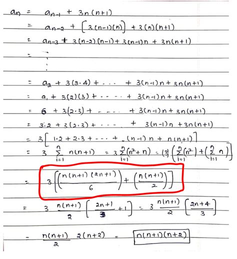 Solved Summation I Received Help For A Discrete Math