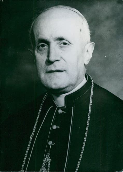 Vintage Photo Of Portrait Of Cardinal Ernesto Ruffini 1967