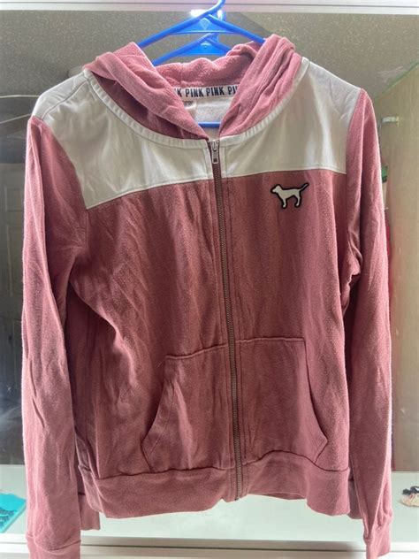 Mercari Your Marketplace Mercari Pink Vs Sweater Pink Zip