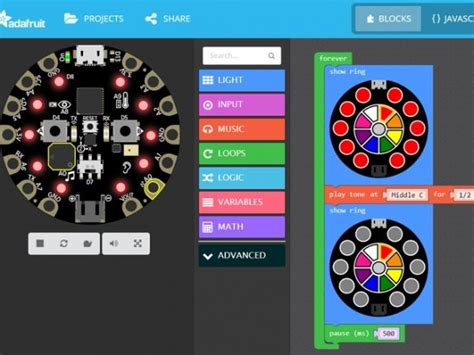 Makecode Para La Circuit Playground Express Adafruitlearningsystem