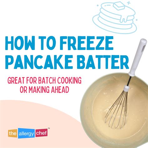 Can You Freeze Pancake Mix How To Freeze Batter And Pancakes The