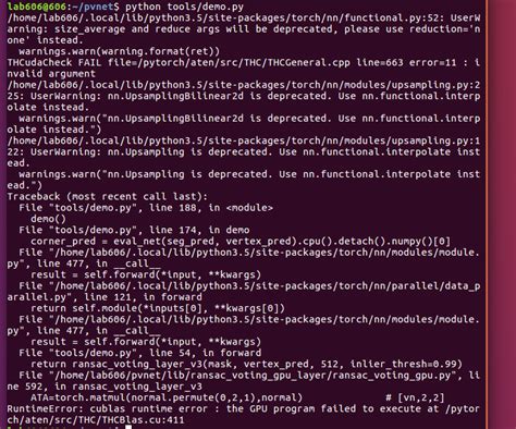 Test Runtimeerror · Issue 29 · Zju3dvpvnet · Github