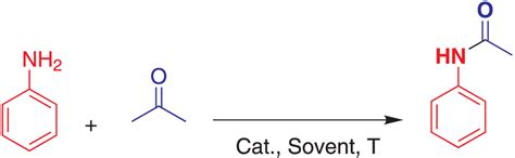 Acetylation Of Aniline And Acetone Download Scientific Diagram