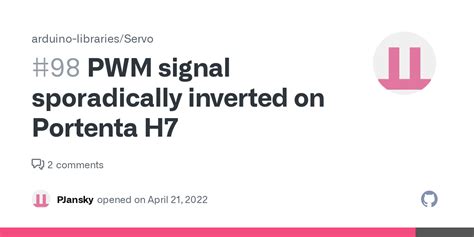 Pwm Signal Sporadically Inverted On Portenta H7 · Issue 98 · Arduino