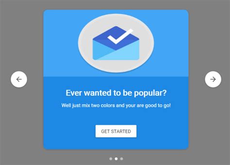 Material Style Carousel Component For React Reactscript