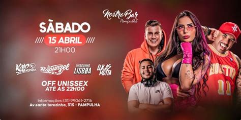S Bado Do Nostro Bar Pampulha Em Belo Horizonte Sympla