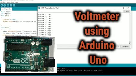 how to make simple dc voltmeter using arduino uno electronics hour youtube