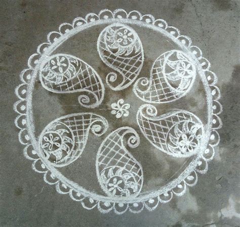 Kolam Kolam Rangoli Floor Art Indian Floor