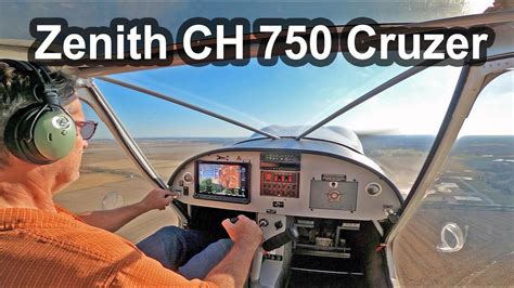Flying the Zenith CH 750 Cruzer - YouTube