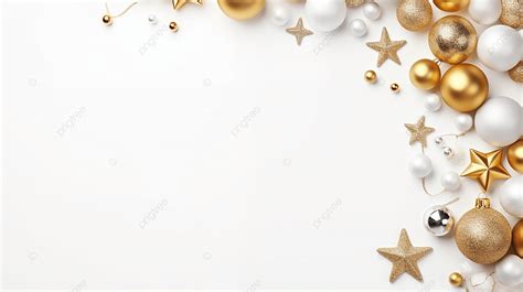 흰색 배경에 공과 별이 있는 크리스마스 휴일 구성 모형 프레임 크리스마스 프레임 크리스마스 크리스마스 모형 배경 일러스트 및 사진 무료 다운로드 Pngtree