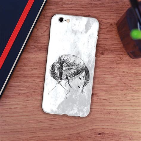 Iphone Case Sketch Of Chinese Woman