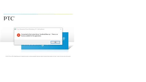Solved How To Install Creo Elements Direct Modeling V181 Ptc Community