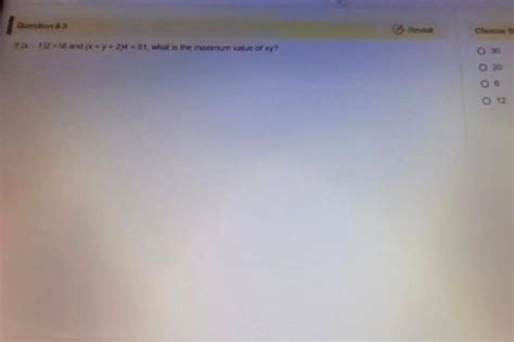 Solved If Of 112 At And Fx Y 2y D1 What As Fie Maximum Chegg