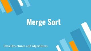 Merge Sort PPT