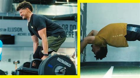Patrick Mahomes Intense Workout Shows What A Dad Bod Can Do