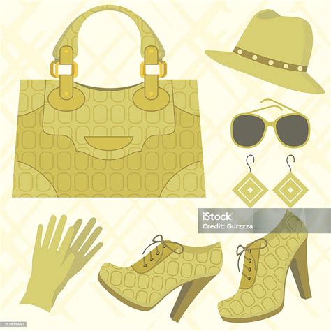 Fashion Set Stok Vektör Sanatı And Abiye Ayakkabılar‘nin Daha Fazla