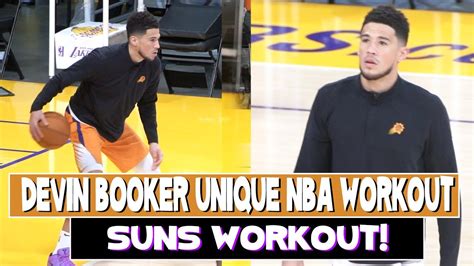Devin Booker Unique Nba Workout In The Playoffs 🔥 Youtube