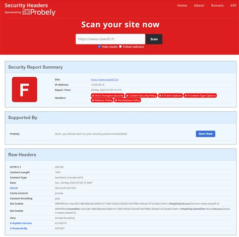 Security Headers Icewolf Blog