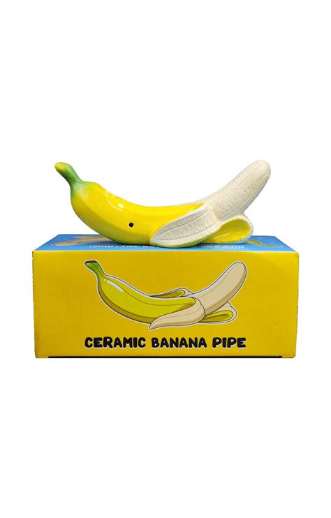 Banana Pipe Curvy Tropical Fruit Pipe Fc 82552