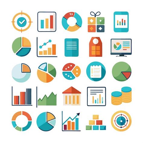 Premium Vector Business And Analytics Icons Comprehensive Set For