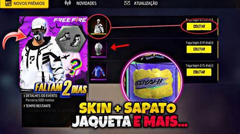 URGENTE PEGUE GELO GRÁTIS SKIN SAPATO ASTRO SOMBRA ROXA JAQUETA