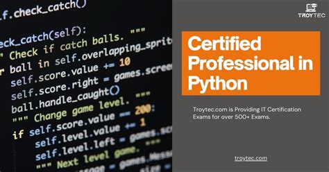 Certified Professional In Python Programming By Troytec Blog Dec 2023 Medium
