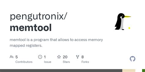 GitHub Pengutronix Memtool Memtool Is A Program That Allows To Access Memory Mapped Registers