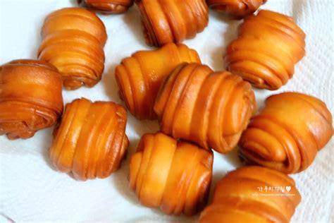 백종원 꽃빵튀김 연유와 함께 달달한 간식