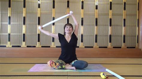 正廣寺寺ヨガ③〜簡単おうちストレッチ〜座位バージョン Youtube