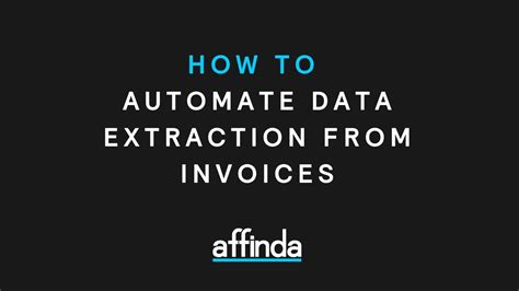 there really is a simple way to automate data extraction from invoices
