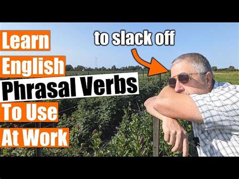 Vocabulary Tutorial Phrasal Verbs English Esl Video Lessons
