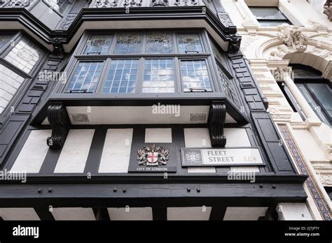 The Entrance To The Inner Temple Temple Gate Prince Henrys Room Fleet Street London Ec4