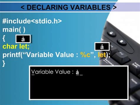 Variable Declaration Ppt