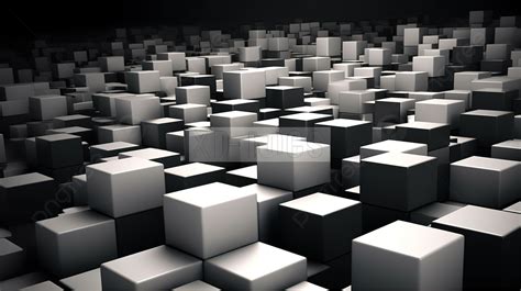 3d 큐브 배경 흑백 큐브와 3d 단색 배경 고화질 사진 사진 배경 일러스트 및 사진 무료 다운로드 Pngtree