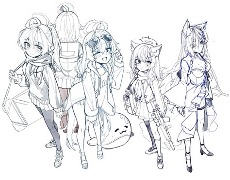 Shiroko Hoshino Hoshino Shiroko Terror And Hoshino Blue Archive Drawn By Kokukyukeo Danbooru