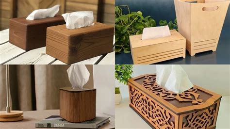 هماهنگ با مبلمان منزل رنگ و طرح های متنوع جا دستمال کاغذی چوبی ماگرتا