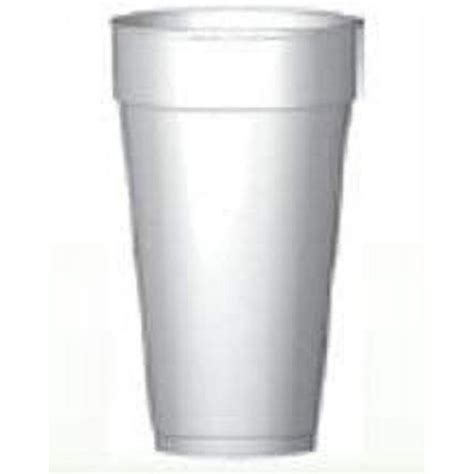 Pdtxcls Wincup Drinking Cup 20 Oz White Styrofoam Disposable 20c18