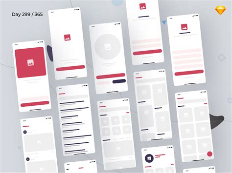 eCommerce Wireframe Kit iOS : eBlocks - Free Sketch Resource | Sketch Elements