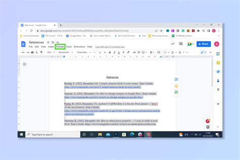How To Do A Hanging Indent In Google Docs Tom S Guide